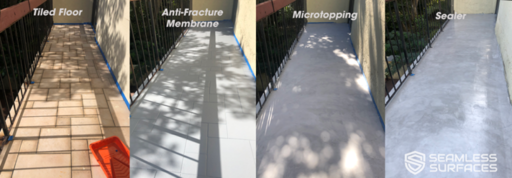 The Steps and Advantages of Applying Microcement Over Tile - Seamless ...